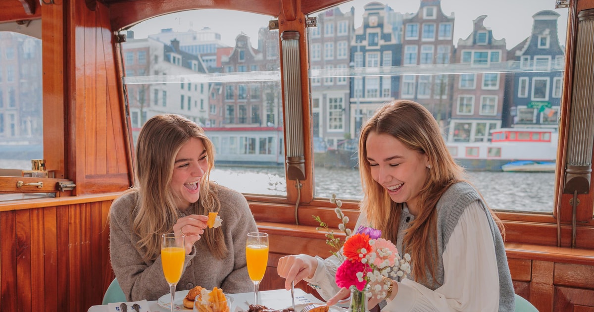 Amsterdam: High-end Brunch Canal Cruise | GetYourGuide