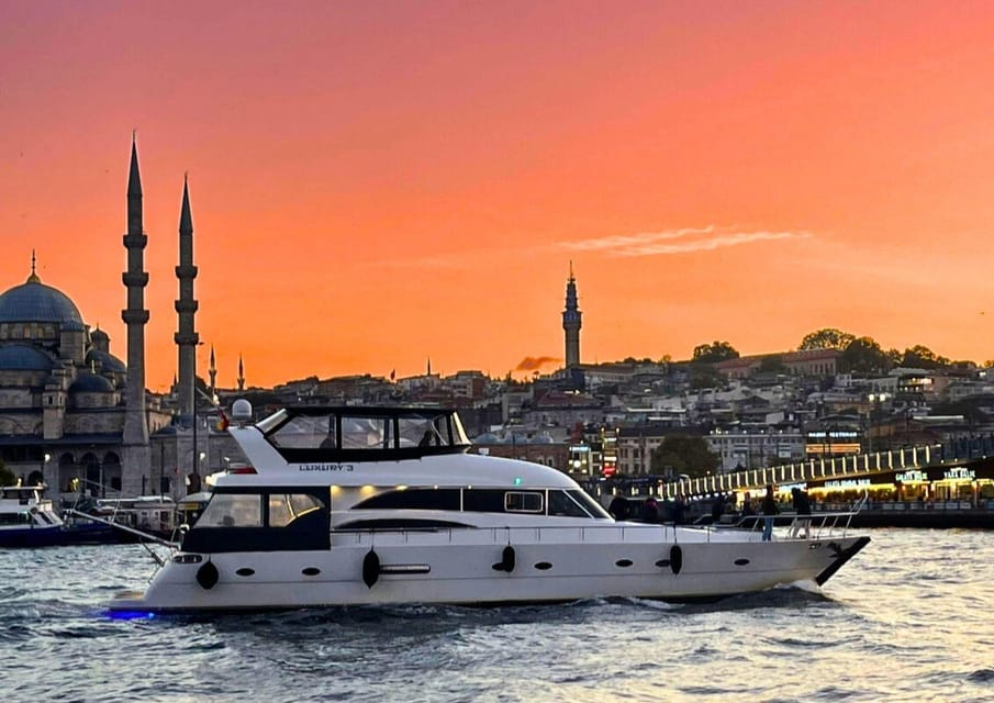 Istanbul: Small Group Sunset Cruise on Luxury Yacht | GetYourGuide