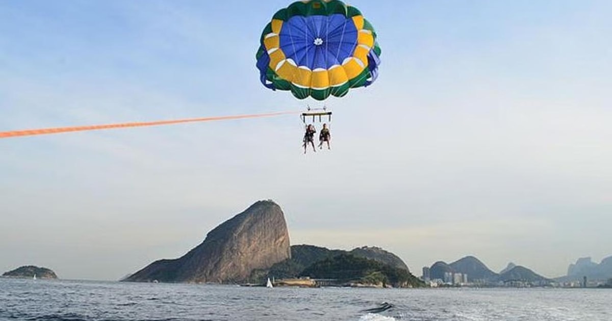 Rio de Janeiro : aventure en parachute ascensionnel avec prise en ...