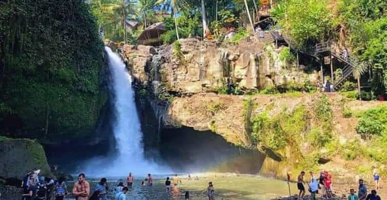 Ubud combination private tour waterfall and temple | GetYourGuide