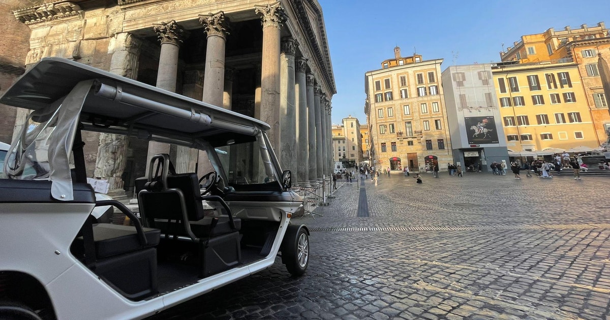 Rom: Exklusive private Golf Cart Tour | GetYourGuide