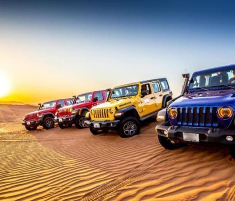 Jeep Wrangler Tour With BBQ Dinner and Camel Ride | GetYourGuide
