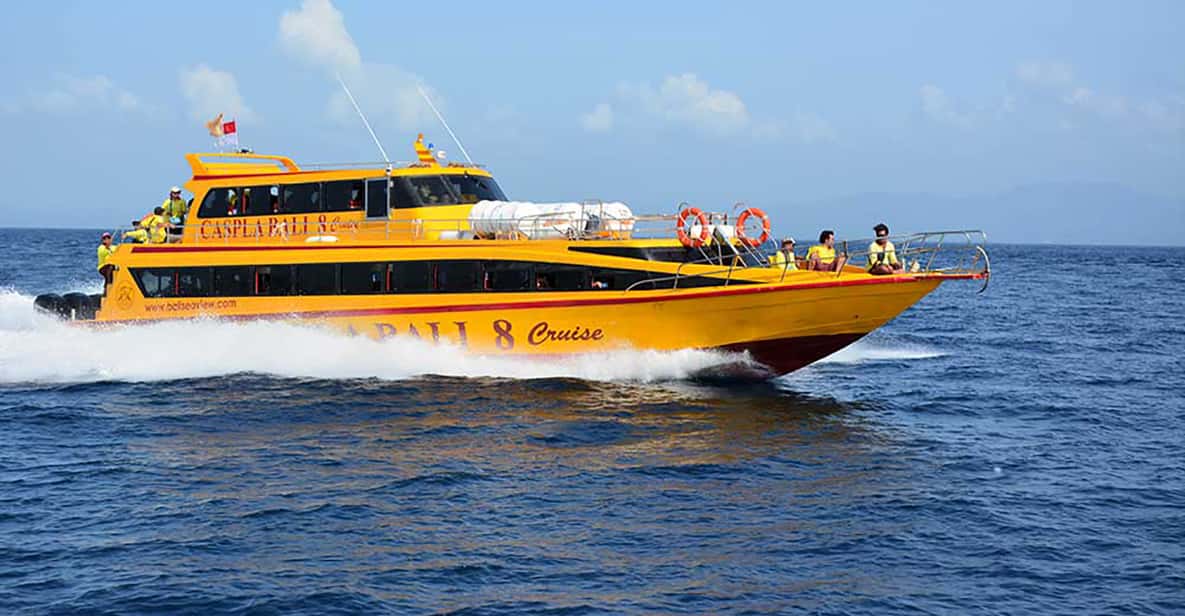 Bali: Fast Boat Transfer Sanur to/from Nusa Penida | GetYourGuide