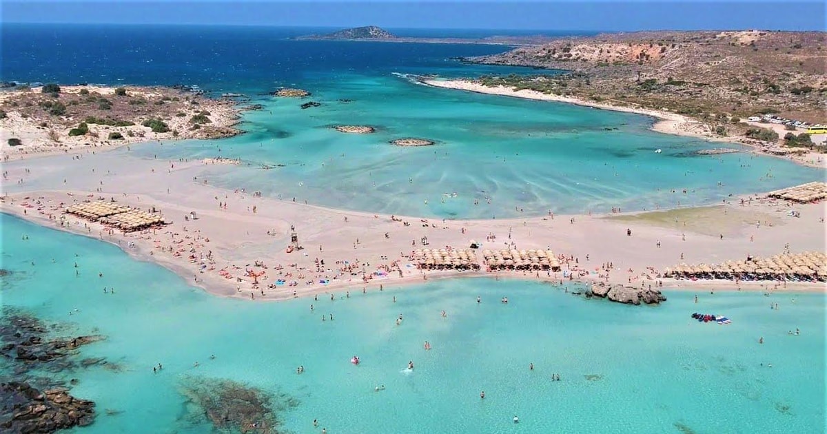 Från Chania: Elafonisi och Falasarna Tour med snacks | GetYourGuide