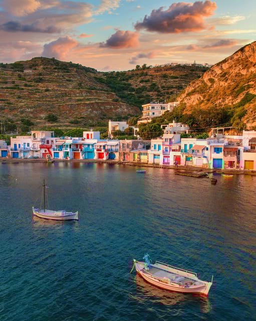 Milos: Full-Day Kleftiko Poliegos Sailboat Tour with Lunch | GetYourGuide