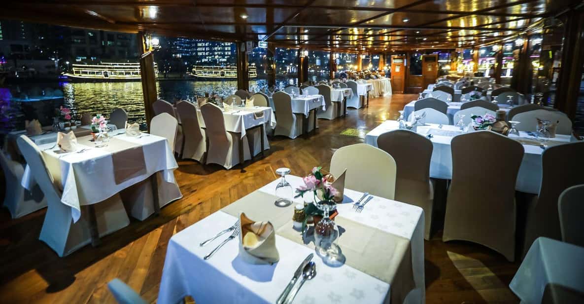 Dubai Marina Premium Dhow Dinner ( intercontinental buffet) | GetYourGuide