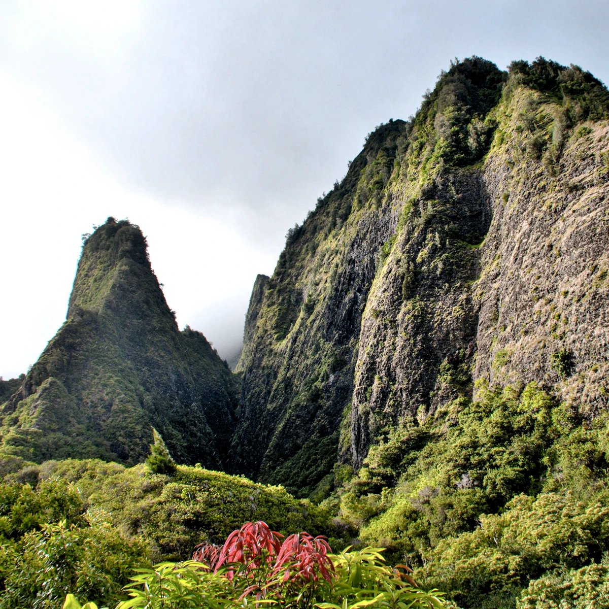 Take in the views at the sacred Iao Valley